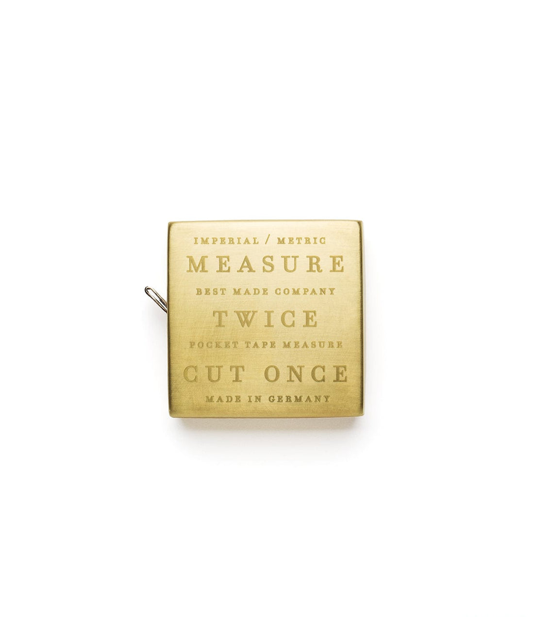 Brass Pocket Measuring Tape – Best Made Company