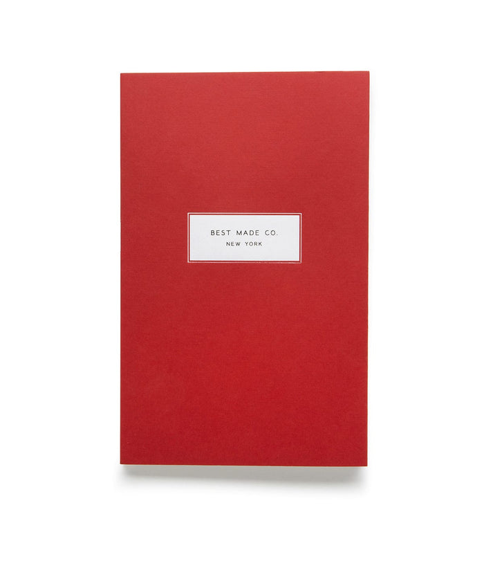 Famous Red Notebook – Best Made Company
