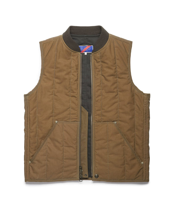Waxed Cotton Vest – Best Made Company